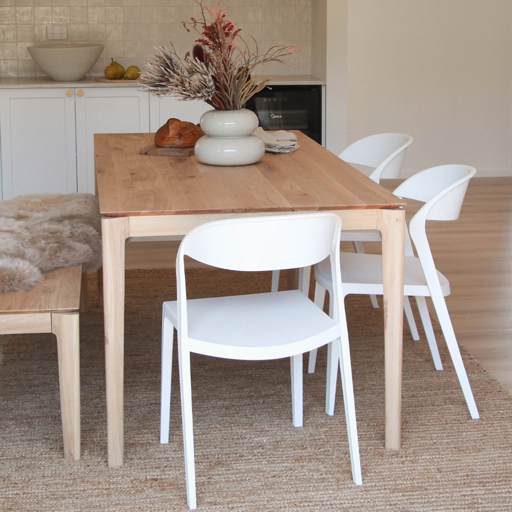 Jerry Chair - White – A&C Homestore