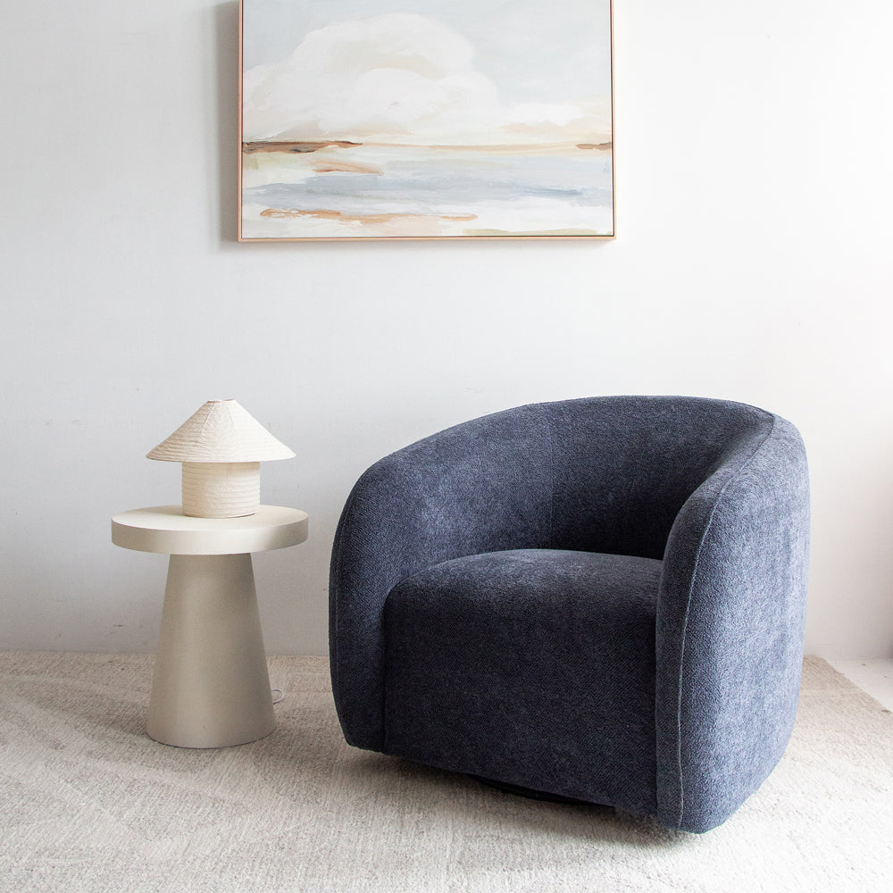 Xander Swivel Armchair | Steel | A&C Homestore