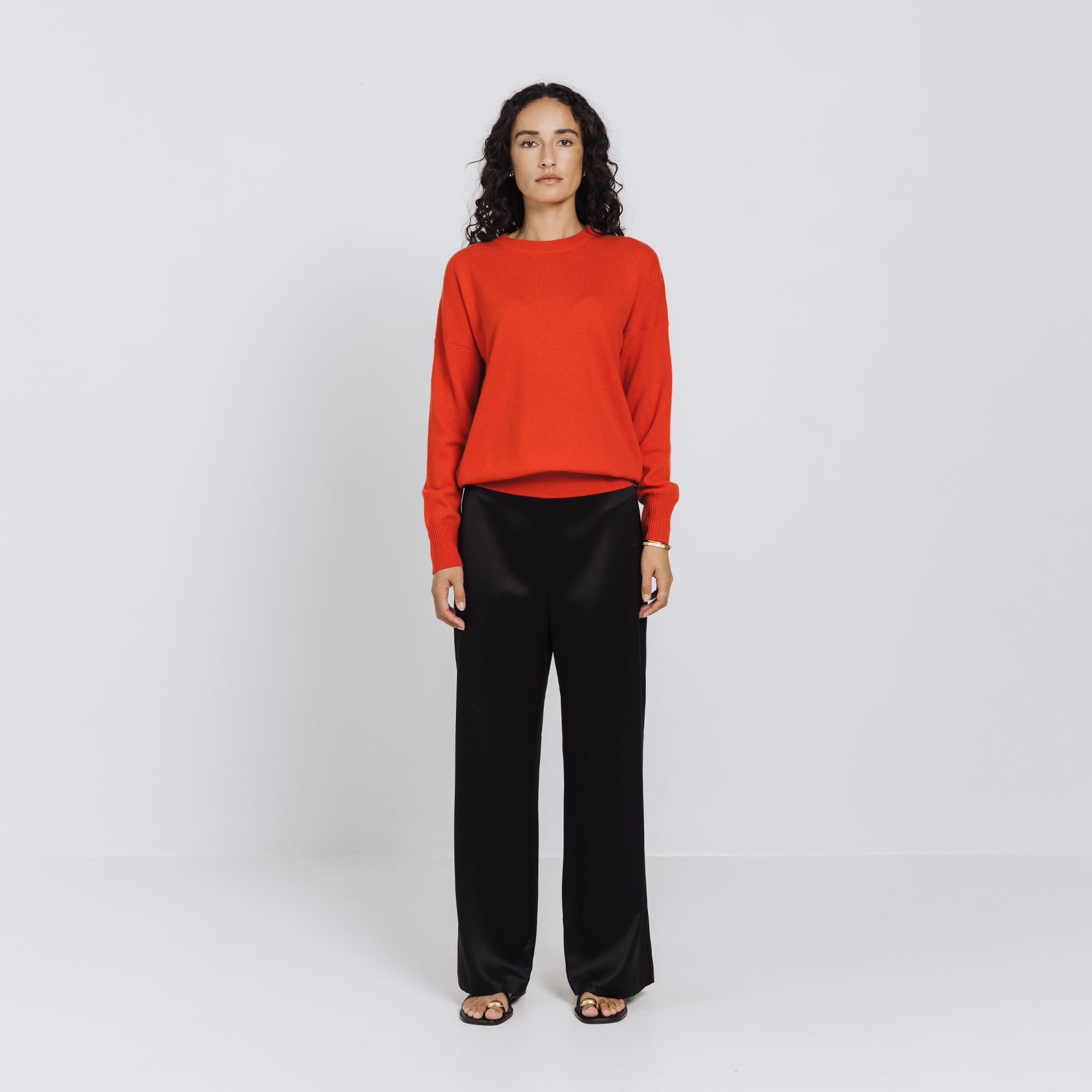 Charlie Sweater | Persimmon | A&C Homestore