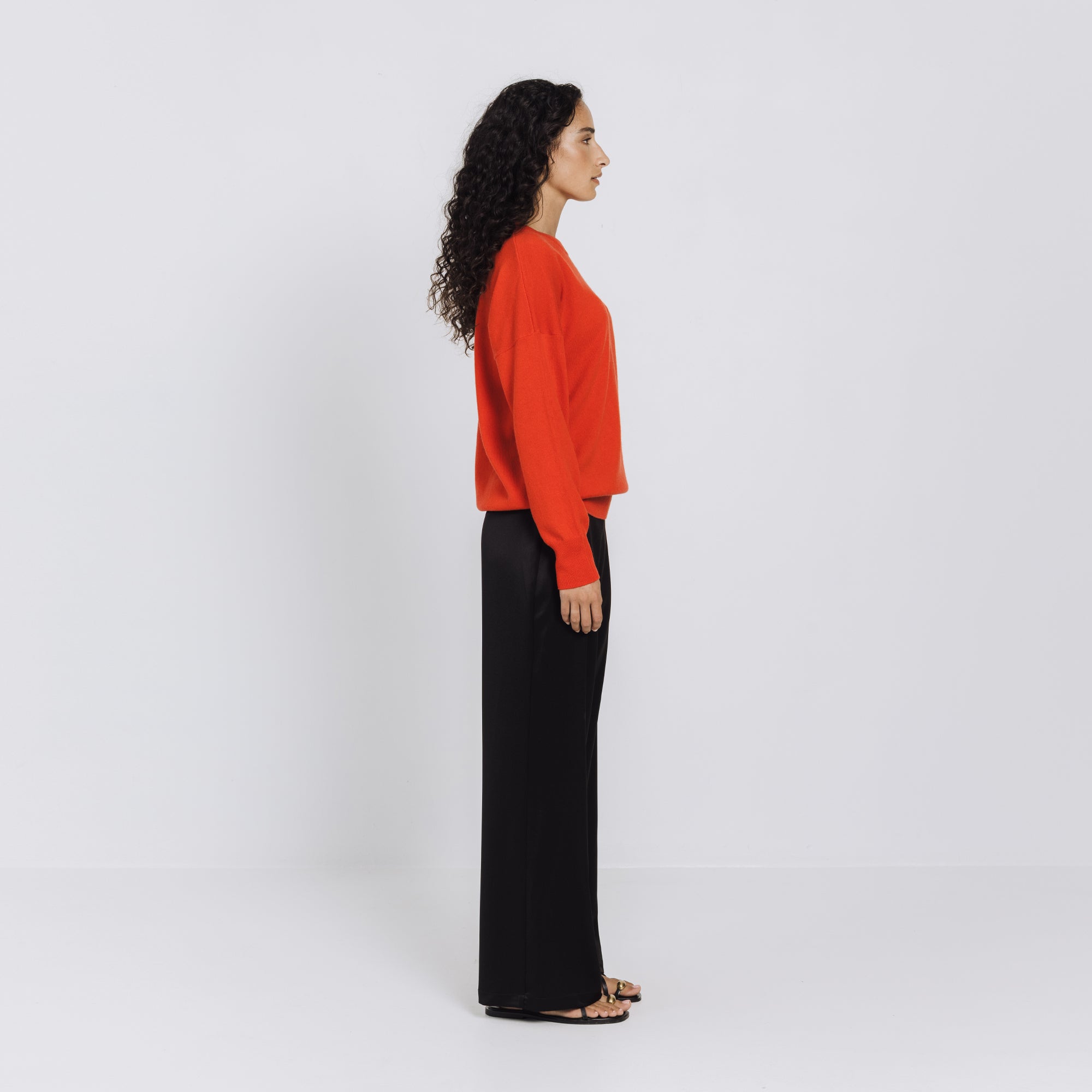 Charlie Sweater | Persimmon | A&C Homestore
