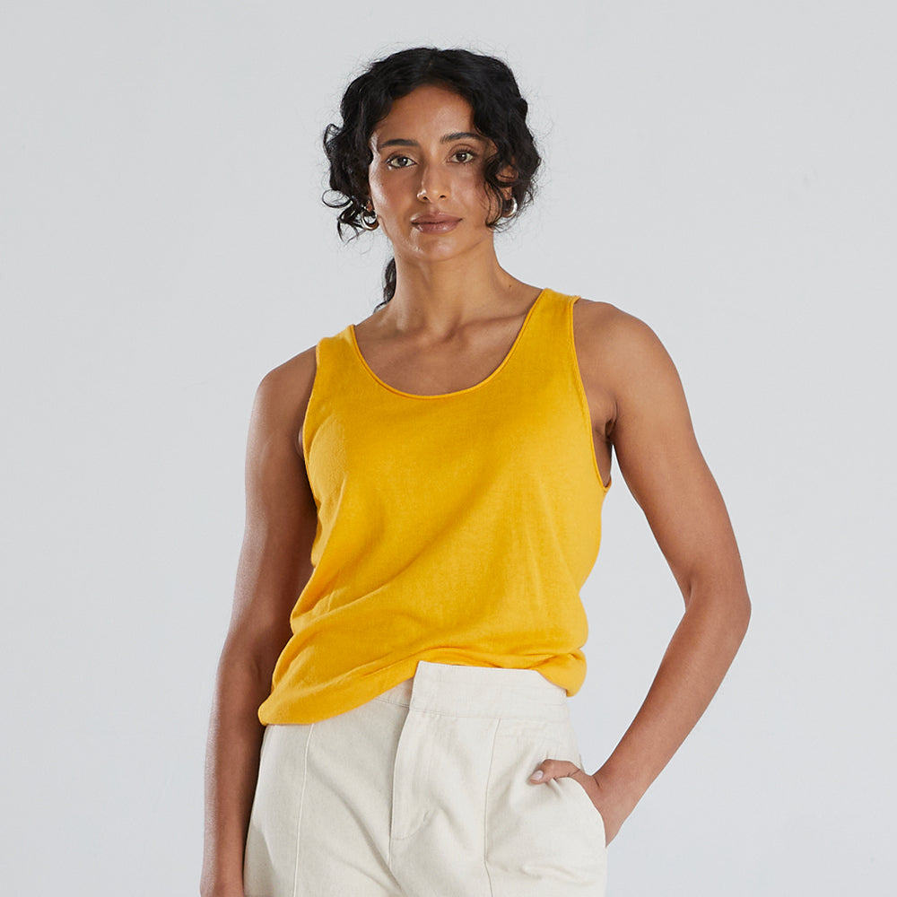 Naomi Knit Tank - Melon – A&C Homestore