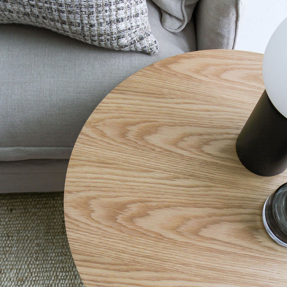 Nova Side Table - Oak – A&C Homestore