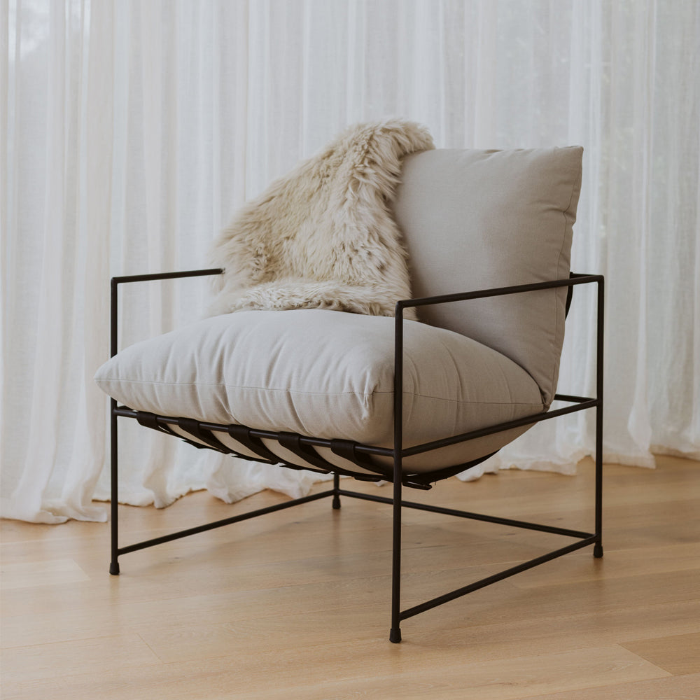 Kara Swing Chair - Sand – A&C Homestore