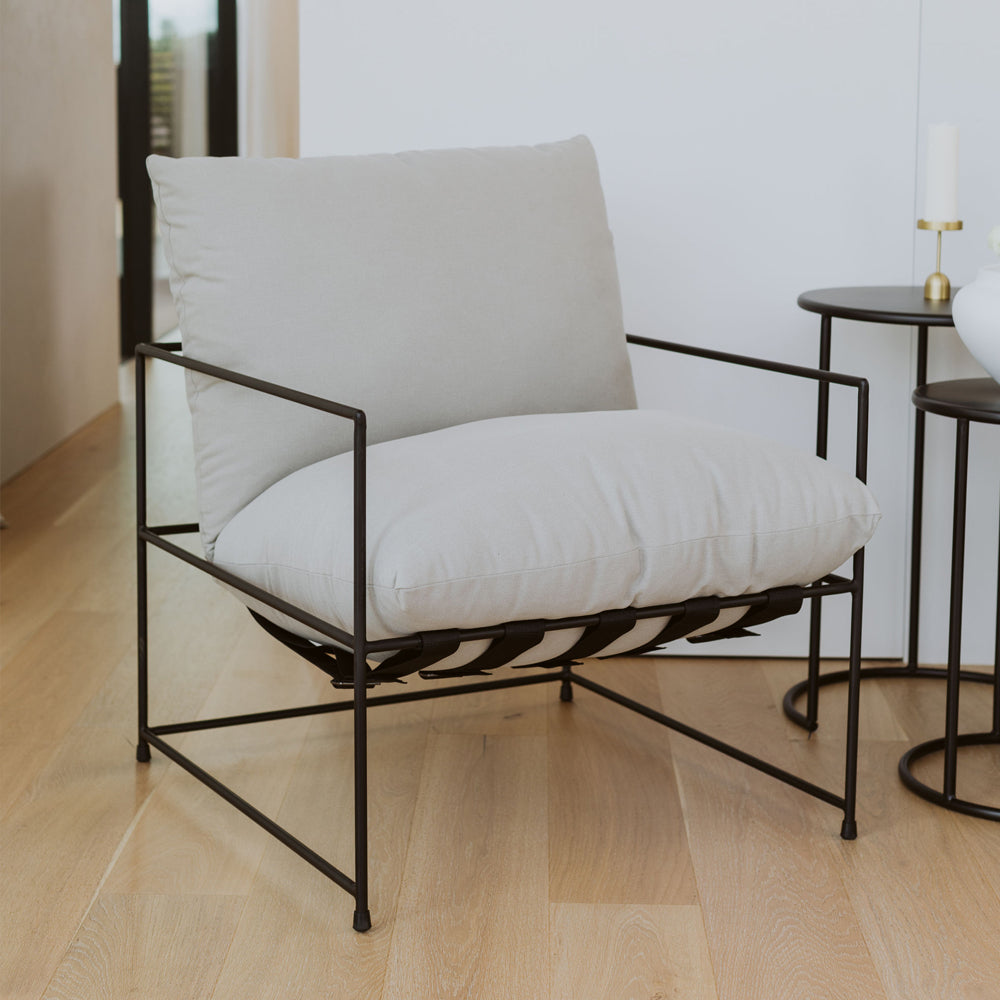 Kara Swing Chair - Sand – A&C Homestore