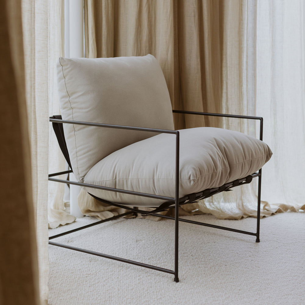 Kara Swing Chair - Sand – A&C Homestore