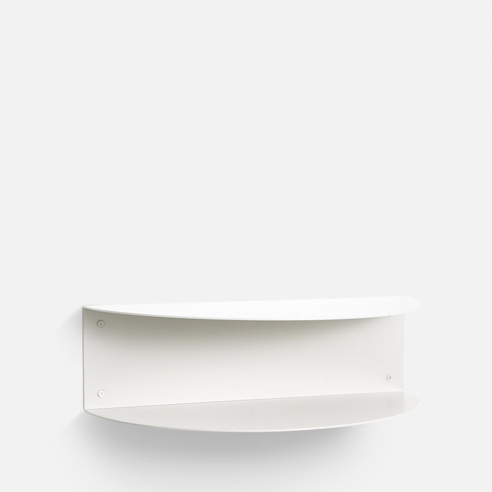 Fold Bedside Table - White – A&C Homestore