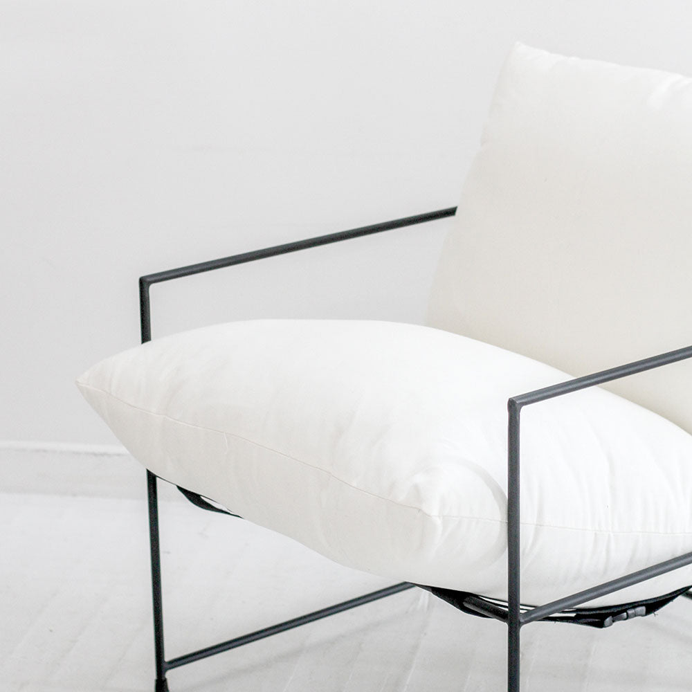 Kara Swing Chair - Natural White – A&C Homestore