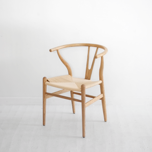 Wilson Rope Seat Chair - Natural Oak – A&C Homestore